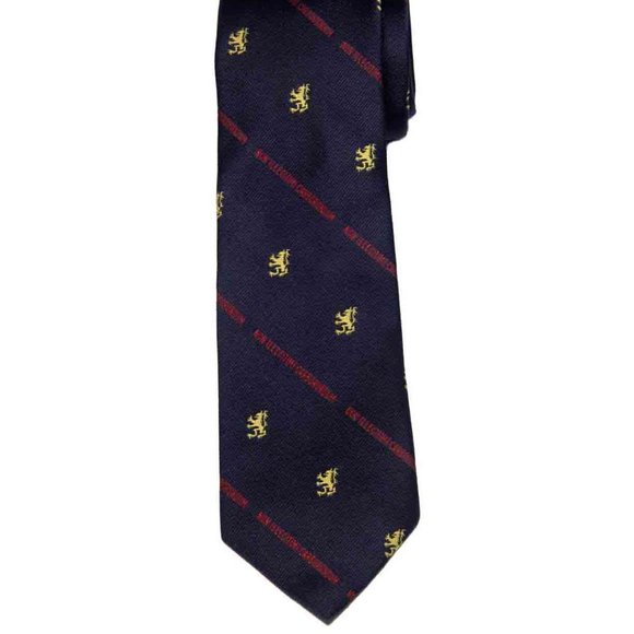 Alynn Neckwear | Accessories | Vintage Alynn Tie Navy Blue Rampant Lion ...